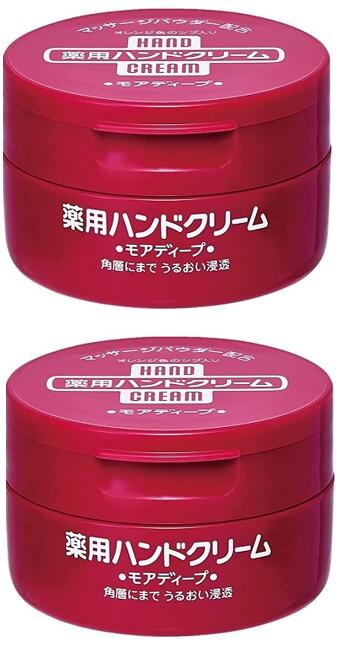 ファイントゥデイ ハンドクリーム (薬用モアディープ)a ジャー 100g×2個 ※レターパックプラスでの配送のため配送日時指定をご利用いただけません。 ※レターパックプラスは、対面でのお渡しになります。 〇うるおい成分キシリトールを新配合...