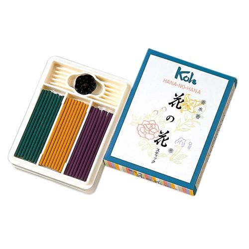 説明 商品名 日本香堂 花の花 36本　香立て付 商品詳細 親しみやすい白檀の香り 大自然が生んだ豊かな香りを王者の色「紫」に煉りあげました。 規格 サイズ　　：約57mm 容　量　　：36本（各12本）　 香　り　　 ：バラ・ユリ・スミレ...