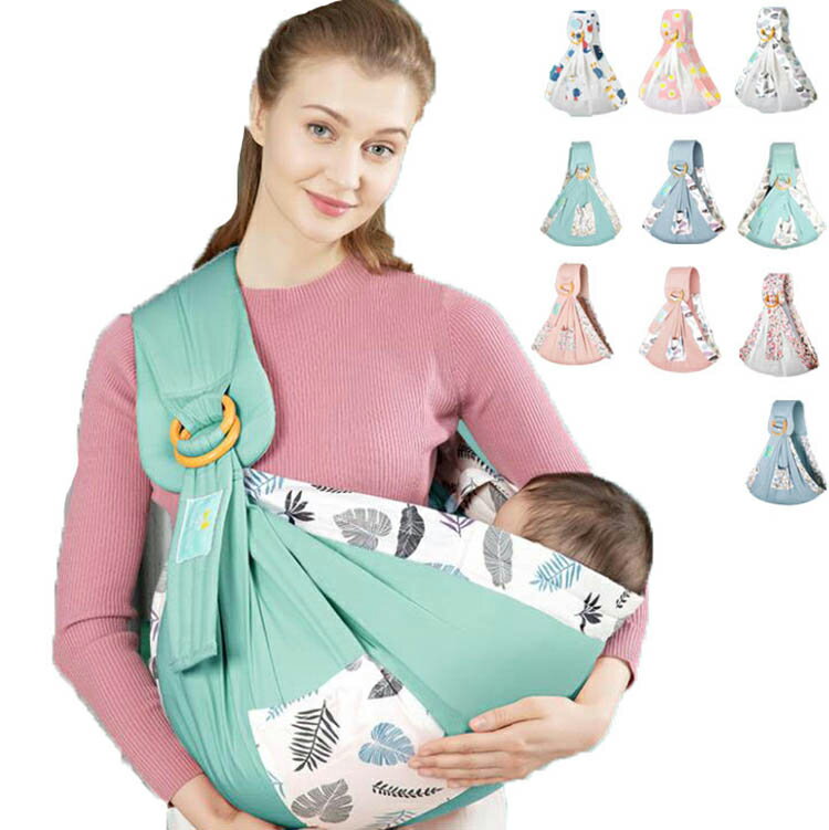 蒸し暑い環境の中で赤ちゃんの毛細血管の毛穴の熱放散が遮られ、体温上昇、汗疹になりやすい、赤ちゃんにとって通気性の良いスリングが重要です。 向ける対象:新生児に凄く似合って、新生児から30ポンド以下の子供まで、子供とママの体型によって、安全に...