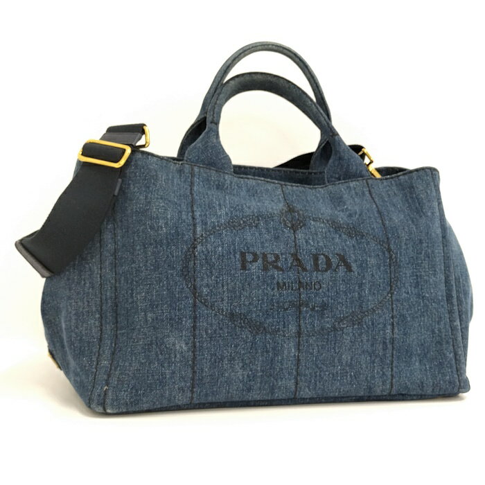 楽天市場】PRADA カナパ 2wayトートバッグ デニムの通販 楽天市場】PRADA カナパ 2wayトートバッグ デニムの通販