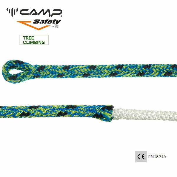 【ツリーワークのために特別に設計！】CAMP Safety Frazen 12.2mm 35m 抜群の強度を誇る新しいセミスタティックロープ。軽量で操作性に優れます。 ロープアクセスのための理想的な選択肢です。ツリーワークのために特別に設計...