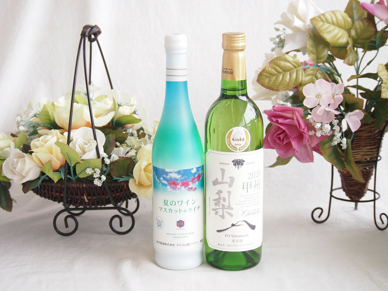 本坊酒造の「マルス山梨ワイナリー」が手がける、夏季限定のとても爽やかな**微発泡白ワイン**です。 夏の青空やエメラルドグリーンの海をイメージしたスタイリッシュなボトルに入っており、見た目からも涼しさを感じられる人気の一本です。具体的な特徴...