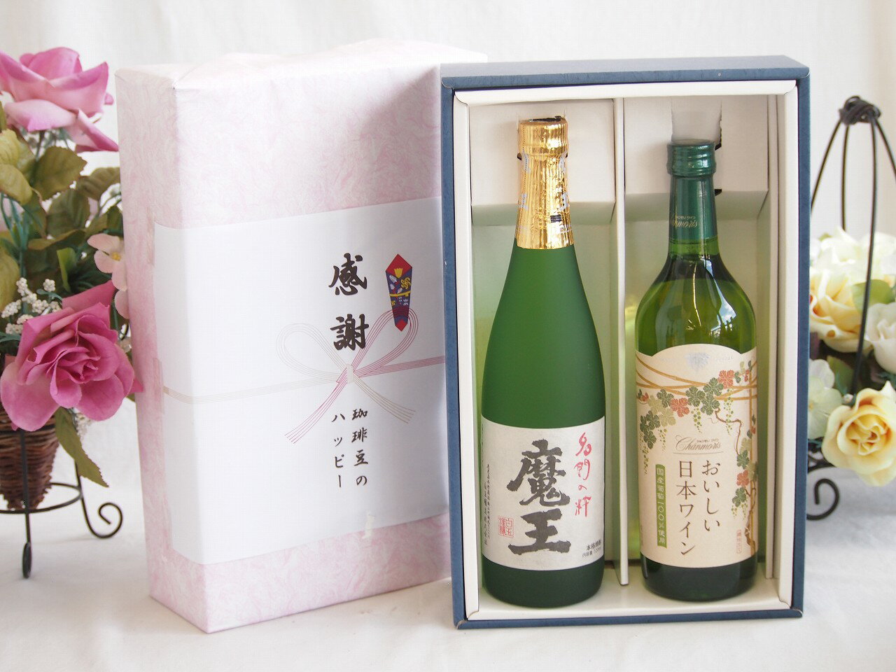 贈り物ギフトセット用として賜らせて頂きます。 熨斗賜ります。（熨斗表書き例：お中元、お歳暮、内祝いなど 　　 お名前例：贈り物本舗じざけや） ギフトカードメッセージ賜ります。 鹿児島県の本格芋焼酎 魔王は、白玉醸造株式会社が製造している高品...