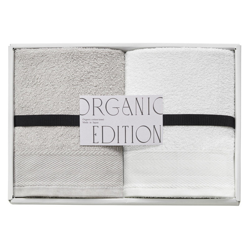 ORGANIC EDITIONは、オーガニックにこだわって生産されます。無農薬で育ったオーガニックコットンを使用し、生産する際も化学薬品に頼らないオーガニックな製法にこだわりました。タオルは軽くて薄手なのに吸水性に優れています。洗濯後や拭い...