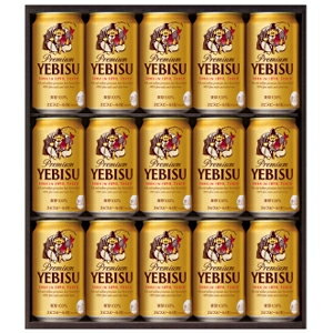 【内容】・・・YE4DNエビスビール350ml缶×15缶★お中元やお歳暮、父の日などギフトにおすすめです。◆一配送先へ複数セットお届けの場合や、他商品と同梱にて発送を御希望の場合には、数量や形状により送料が複数口必要となる場合がございます。...