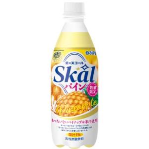 【スコール　パイン】★賞味期限：2026年11月6日パイナップルの甘く爽やかな香りを楽しめる乳性炭酸飲料。 【送料に関して】＊この商品は48本まで1個口分の送料。＊異なる形状や容量、その他の商品との組み合わせの場合は、場合により送料が複数口...