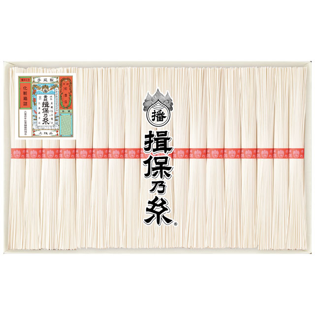 商品詳細 ■商品番号 276065 ■商品種別 素麺 ■内容量 50g×18束 ■ ■ ■ ■メーカー ■原材料 コメント 揖保乃糸」の中で歴史のある帯の手延べそうめんです。 伝統製法を活かし製品になるまで熟成と延ばしを繰り返し11工程を経...