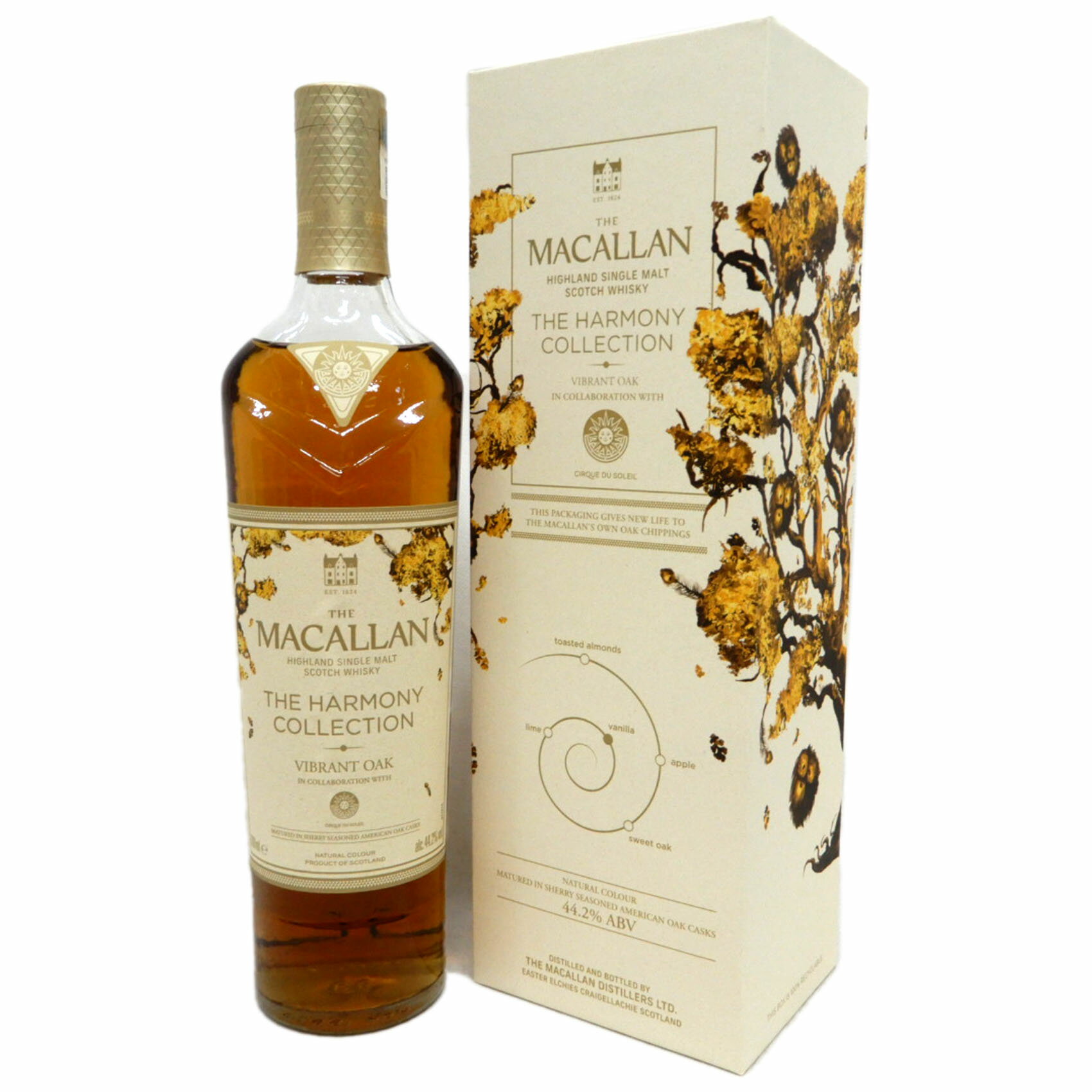 シルク・ドゥ・ソレイユとのコラボレーション。創造力への敬意と自然への感謝という共通の理念を持ち、常に革新を追求する2つのブランドがコラボレーションしました。 オークの物語を、想像力豊かな視覚的表現で描き出します。 ザ・マッカランのウイスキー...