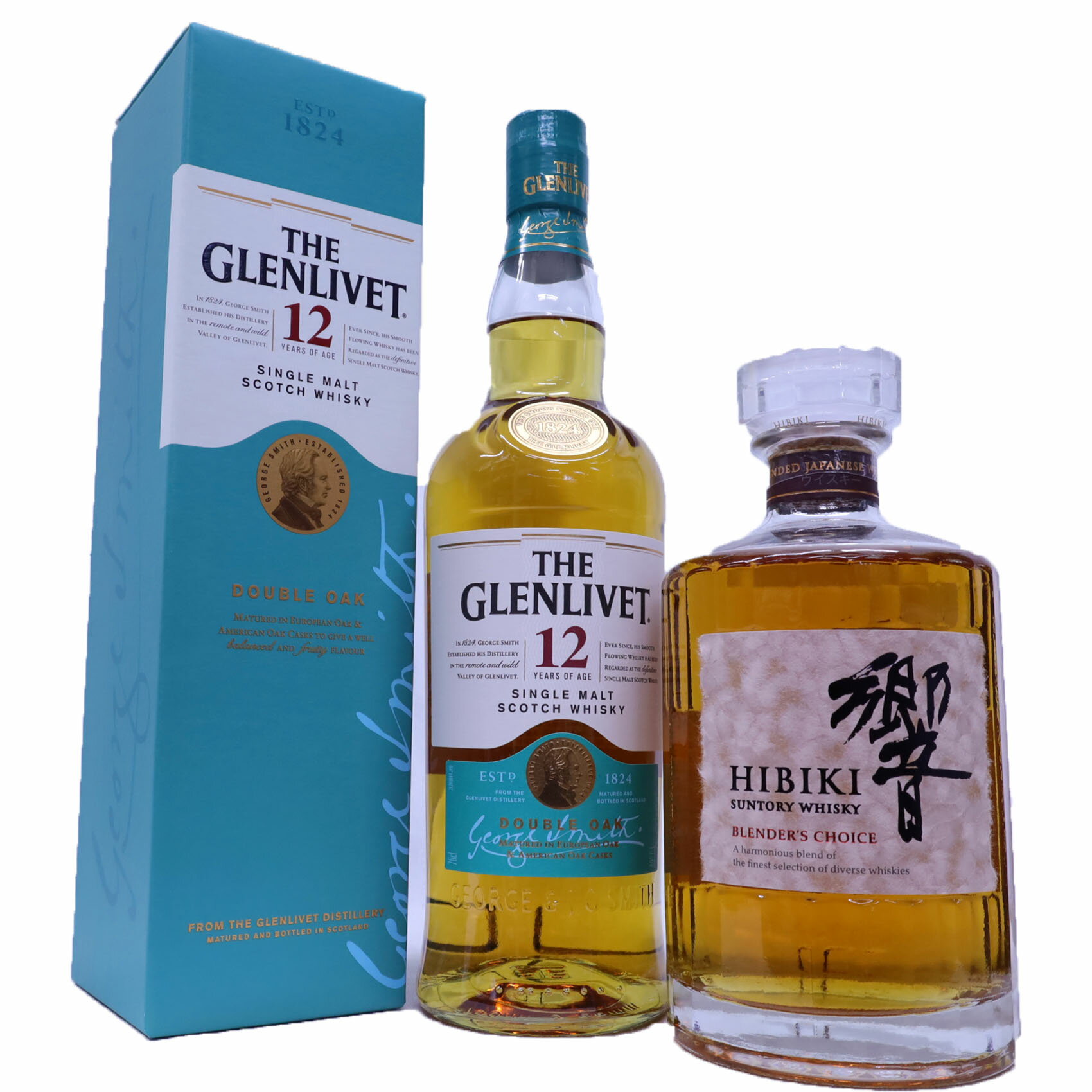 国産の美味しいウイスキーの飲み比べをお楽しみください ●サントリーウイスキー「響 BLENDER'S CHOICE」 様々な樽や、様々な酒齢の原酒を厳選し、ブレンダーの匠の技でブレンドした特別な逸品です。 最低酒齢12年を超える原酒から一部...