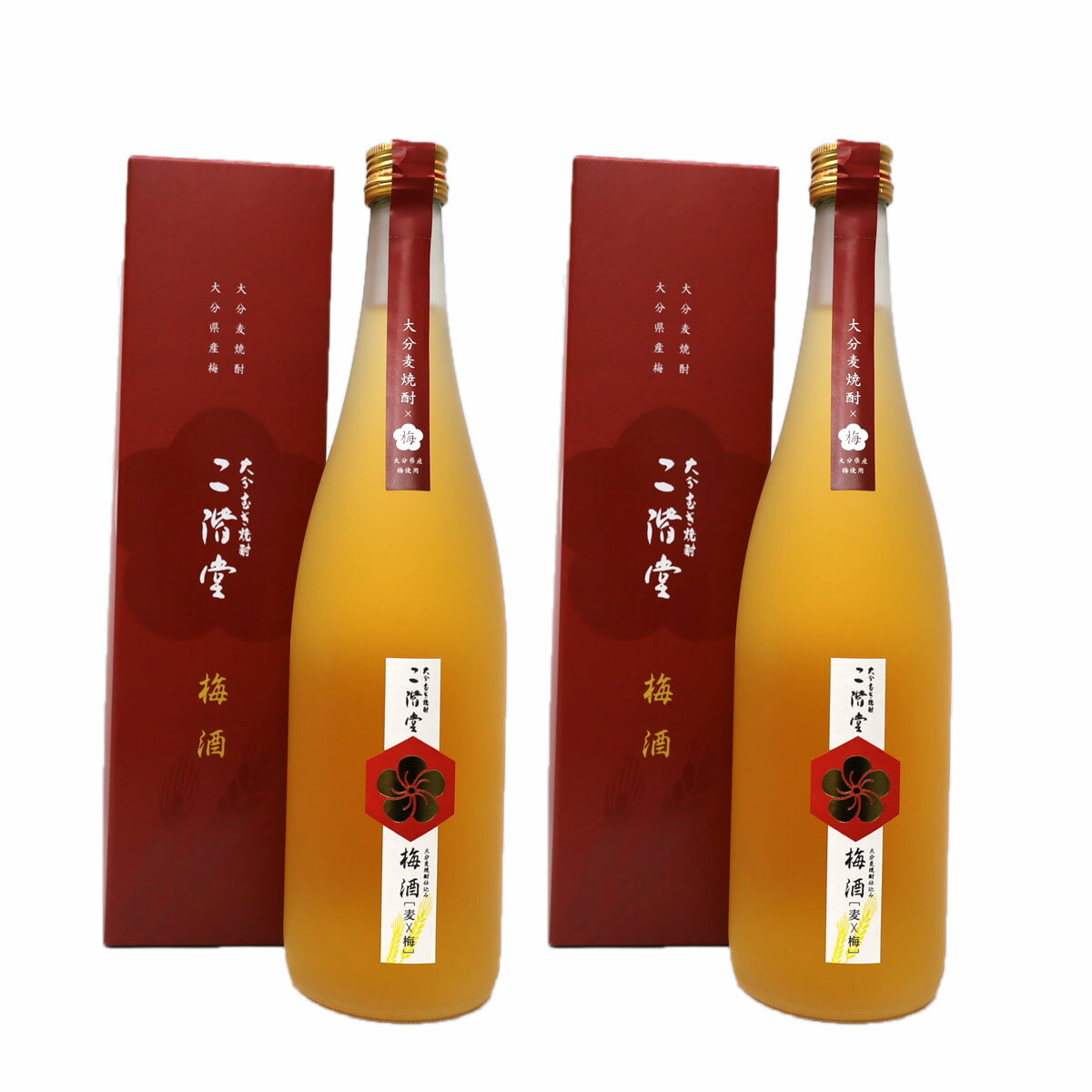 大分県産の梅実を大分麦焼酎二階堂の原酒で仕込んだ、香料等無添加・無着色の梅酒です。 フレッシュな梅の香りとすっきりとした味わいが楽しめる本格梅酒です。 ロック、ソーダ割り、冷蔵庫で冷やしてストレートでもどうぞ。 食前酒や食中酒としてもおすす...