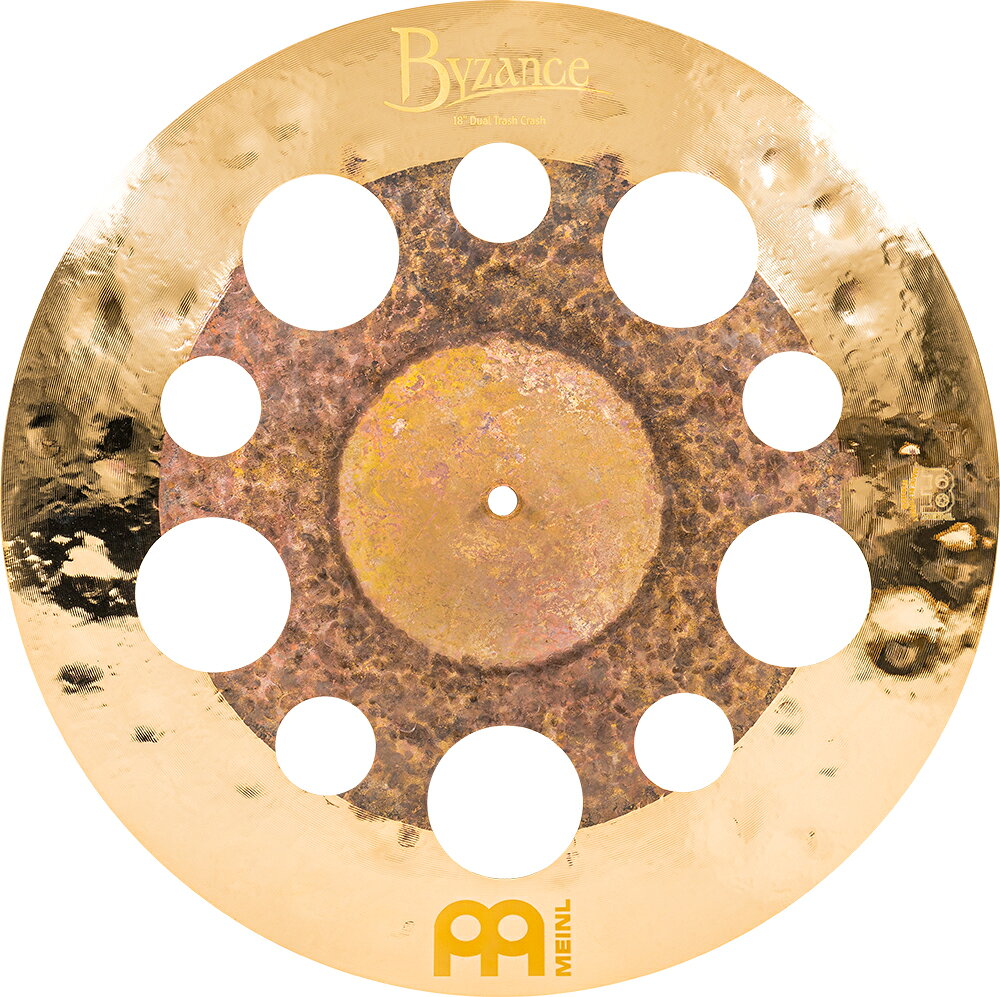 Byzance Dual シリーズ Byzance DUAL シンバルは独特のルックスとサウンドですぐに認識されるようになり、急速な人気の高まりで Byzance Extra Dry シリーズから独立し、アイテムを拡大した新シリーズとして確...