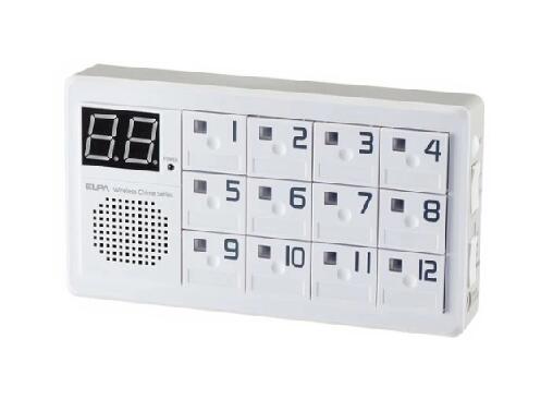 メーカー/商品名 エルパ (ELPA) ワイヤレスチャイム12CH受信器 インターホン 工事不要 介護 無線 配線不要 EWS-P70 商品説明 ●最大12台までの送信器を登録できるプロユース対応の受信器です。 ●受信した送信器の番号ボタン...