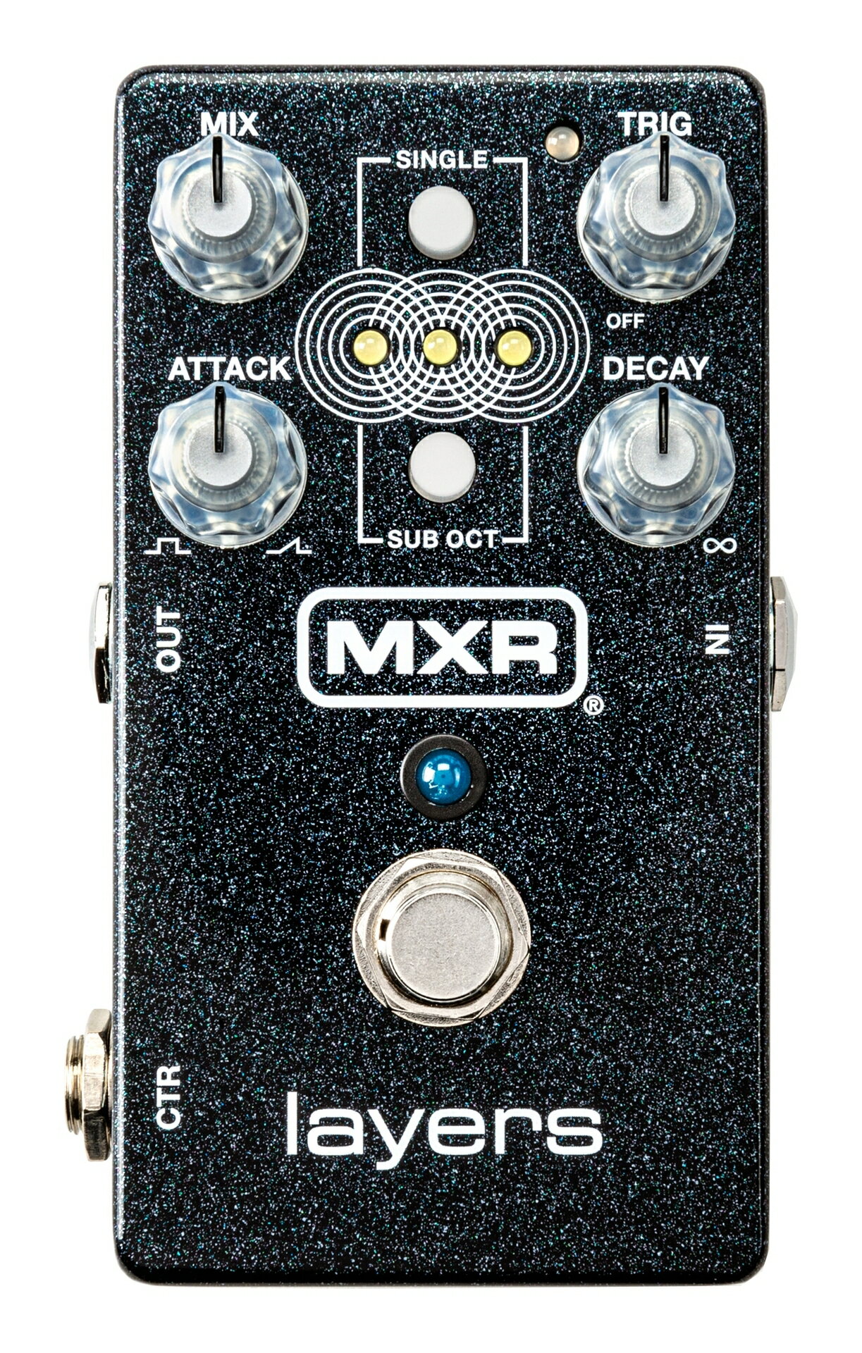 MXR M307 Layers幻想的な音の世界へ誘う、無限の可能性を秘めたエフェクター登場!MXR M307 LAYERSは、これまで体験したことのないような音の空間を創り出す新次元のエフェクターです。入力したギターやベースの音を3つのレイ...