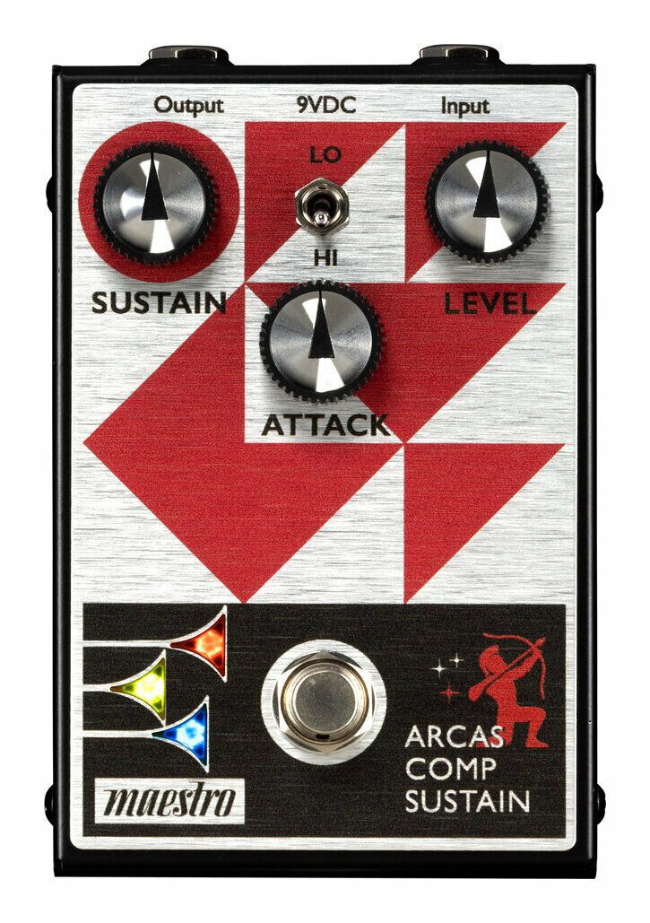 こちらの商品はお取り寄せとなります。3日〜1週間ほどでお届け可能です。メーカー品切の際はお時間を頂きます。あらゆるシーンで活躍するコンプレッサーMaestro Arcas Compressor Sustainerペダルは、ライトでクリアなコ...