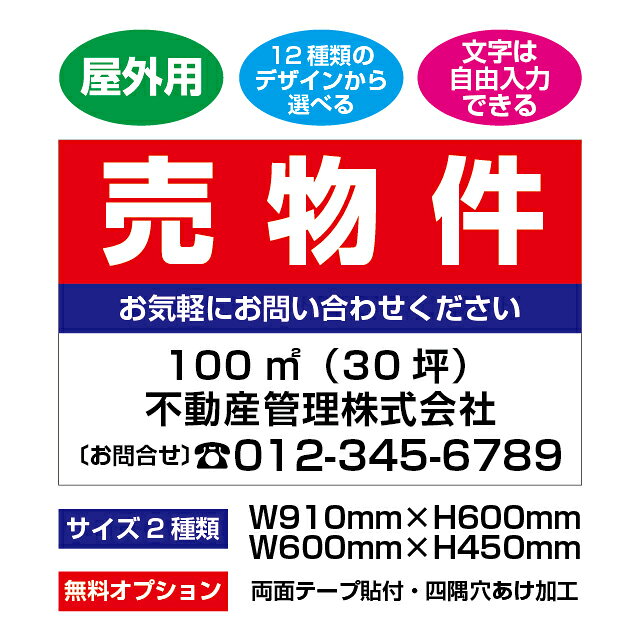 12種類のデザインテンプレートから選択したデザイン及びご入力いただいた文字などを印刷したシートを看板用パネルに貼って仕上げたプレート看板となります。パネルのみの看板で枠（フレーム）などは付いておりません。 看板デザインは、12種類のテンプレ...