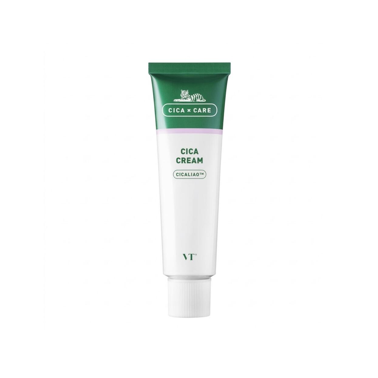 VT CICA Cream 50ml 独自成分CICAHYALON セラミドNP配合水分ジェルシカクリーム 重たさやベタつきのないみずみずしいジェルが角質層へ素早くなじみゆらぐ肌荒れや油水分バランスをケア つるんとなめらか健やか肌に