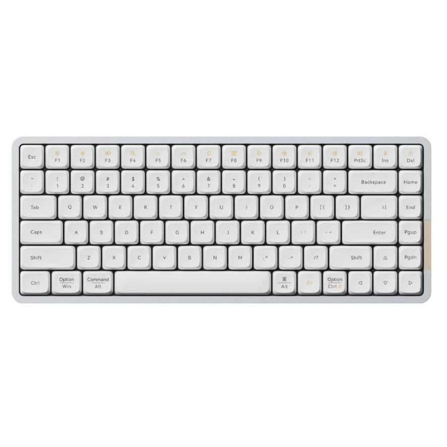 Lofree FLOW ロープロファイルメカニカルキーボード 英語配列 シルバーホワイト 標準装備キースイッチ GHOST(リニア) 技適認証取得Lofree FLOW ロープロファイルメカニカルキーボード 英語配列 スペースグレイ 標準装...