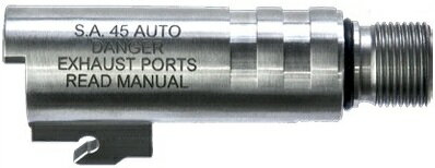 台湾ガーダー製のドレスアップパーツです。 M1911A1/Seriesʼ70/MEU/HI CAPA 5.1/4.3 対応 CNCステンレスチャンバーカバーです。 ※別途、GUARDER製のアウターバレルが必要となります。 ごく少量入荷!!...