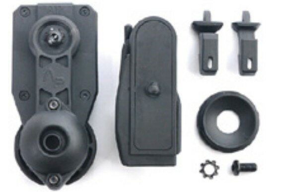 Glock/1911/Hi-Capa に対応！ 左右両対応！ 全体軽量プラスチック製 角度設定が自由に出来ます。　