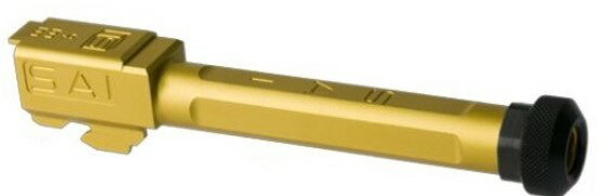 14mm正ネジ仕様。デトネーターの東京マルイグロック17シリーズ用ドレスアップパーツです。 アルミ削りだしの一体型アルミアウターバレルです。 　※ 注 意 ※　 カスタムパーツですので調整が必要な場合があります。 分解組み立ての技術が必要です。　