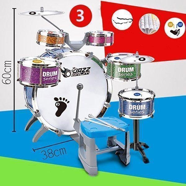 ドラム セット 子供用ミニドラムセット キッズ楽器 楽器おもちゃ 子供用ドラムセット パーカッションおもちゃ ドラムセット 練習用 打楽器 プレゼントドラム セット 子供用ミニドラムセット NO.1 NO.2 NO.3 NO.4 NO.5