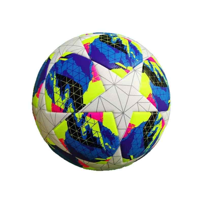 サッカーボール 5号球 PU 貼皮 ト スポーツ アウトドア 新作 A:白網目五芒星 B:白網目五芒星(セット1)