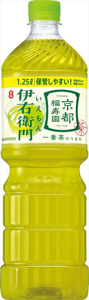 一番茶を贅沢に使用した豊かなうまみ。京都福寿園　伊右衛門。※お取り寄せ商品となりますので同時注文の同送商品はこの商品の入荷後の発送となりますのでご了承の上ご注文お願いします。※北海道・沖縄・一部離島への配送は対応しておりません！　