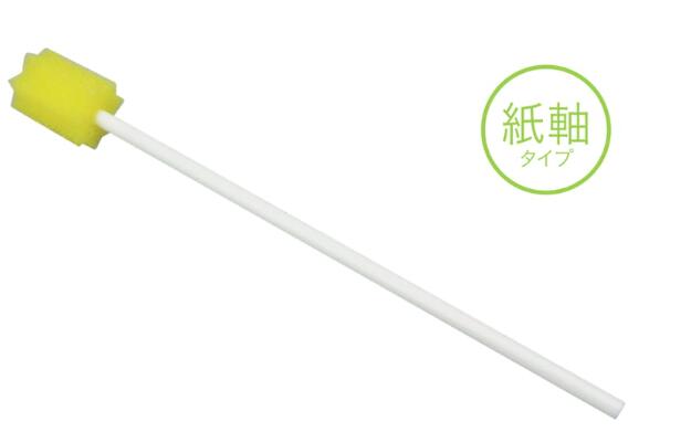 材質：スポンジ／ポリウレタン、軸／紙 種類：星型／ふつう サイズ：17×22mm(スポンジ部) 155mm(全長) 入数:外箱1,800本入（50本×36化粧箱） 発送ロット:1,800本／外箱