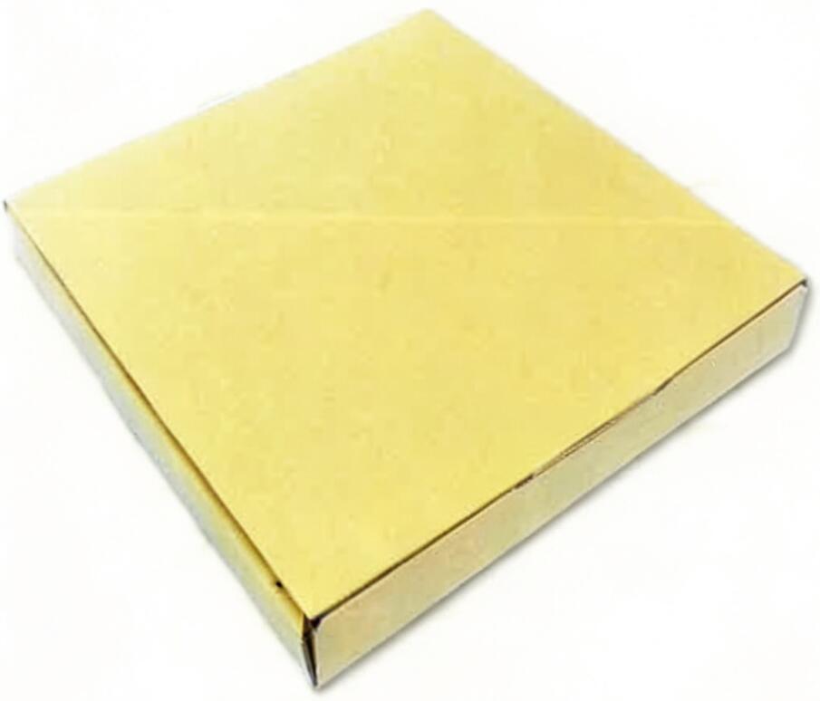 内寸 ：W315×D315×H38mm 入数 ：100 個（50 個 ×2） 材質：E フルート紙仕様内面耐油加工 モニターの発色の具合により実際の物と色が異なる場合がございます。