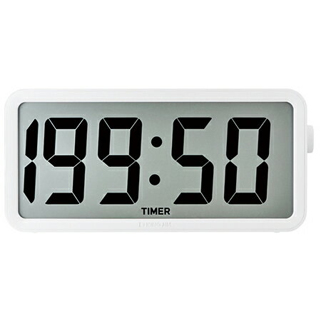 ＜特長＞●画面をシンプルな表示にすることで、遠くからでも数字を読みやすくしました。●日付の表示やアラームの設定、ストップウォッチとしても使用できるため、学校・学習塾でのテストやグループ学習、工場やオフィスでの時間管理を必要とする場面に最適で...