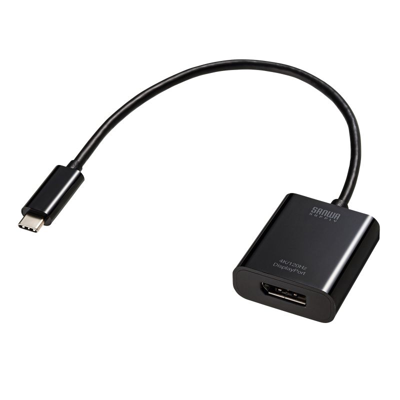 商品詳細DisplayPort Altmodeに対応したType-CポートをDisplayPortに変換し映像出力ができる変換アダプタ。4K/120HzやHDRの高画質に対応。コンパクトで持ち運びに便利。特長●USB Type-C搭載（映像...
