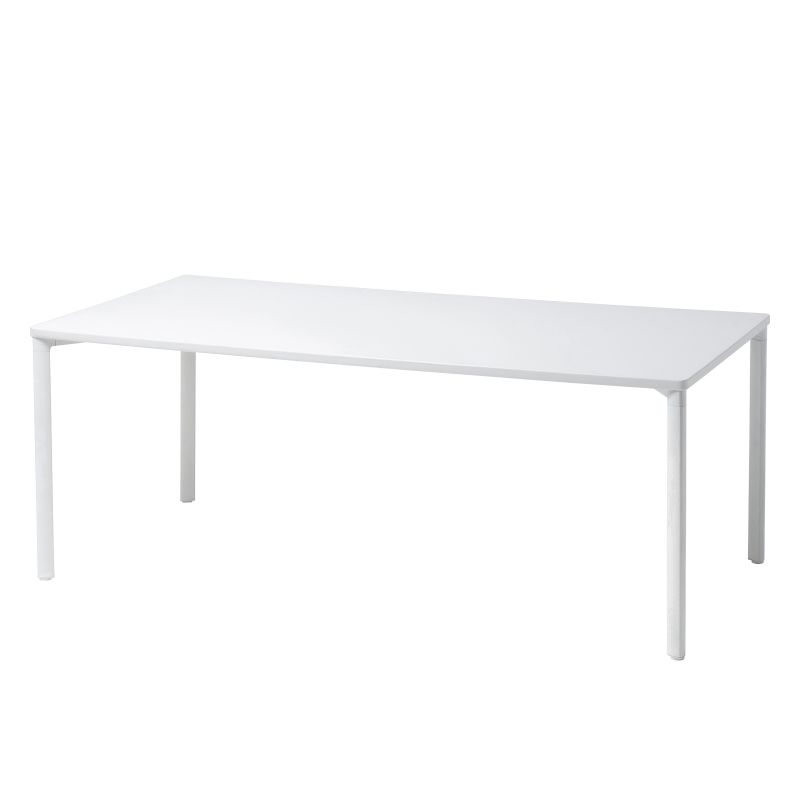 商品詳細作業・設置場所に合わせて選べる4本脚タイプの高耐荷重平机。幅1800×奥行き900×高さ700mm・ホワイト。特長●設置場所や設置機器、用途に合わせて20種類のサイズ、4種類の天板柄から選べるシンプルなデザインのデスクシリーズです。...