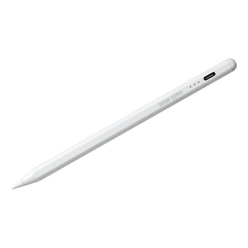 商品詳細タッチペン Apple iPad専用 充電式 極細タッチペン ホワイト特長●Apple iPad専用の充電式タッチペンです。2018年モデル以降に対応します。●iPad本体とのペアリングなどは不要です。電源をオンにすればご使用できま...