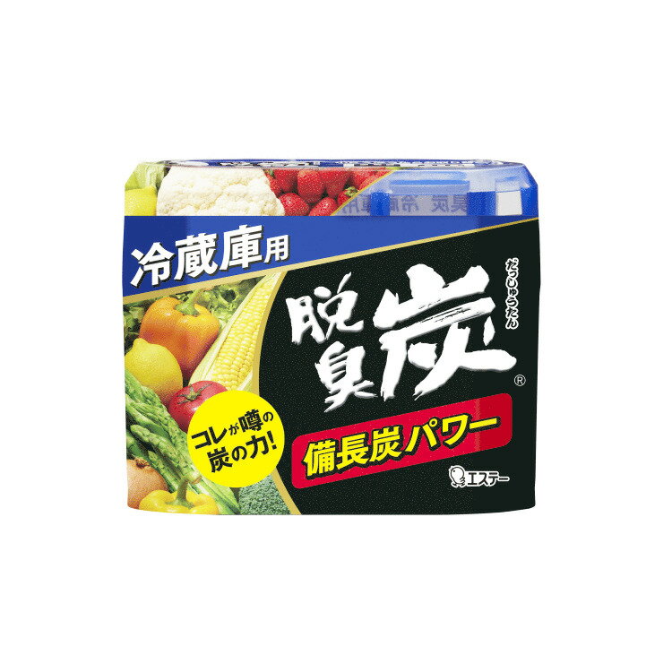 【商品特徴】 ●当社独自のゼリー状の炭（強化備長炭＋活性炭）で強力脱臭。 ●キムチ臭・ニンニク臭にも効く！ ●生もの臭にも効く！ ●ゼリー状の炭が小さくなったらお取り替えです。 ●用途 冷蔵室用 ●成分 備長炭、活性炭、ミネラル系抗菌剤、有...