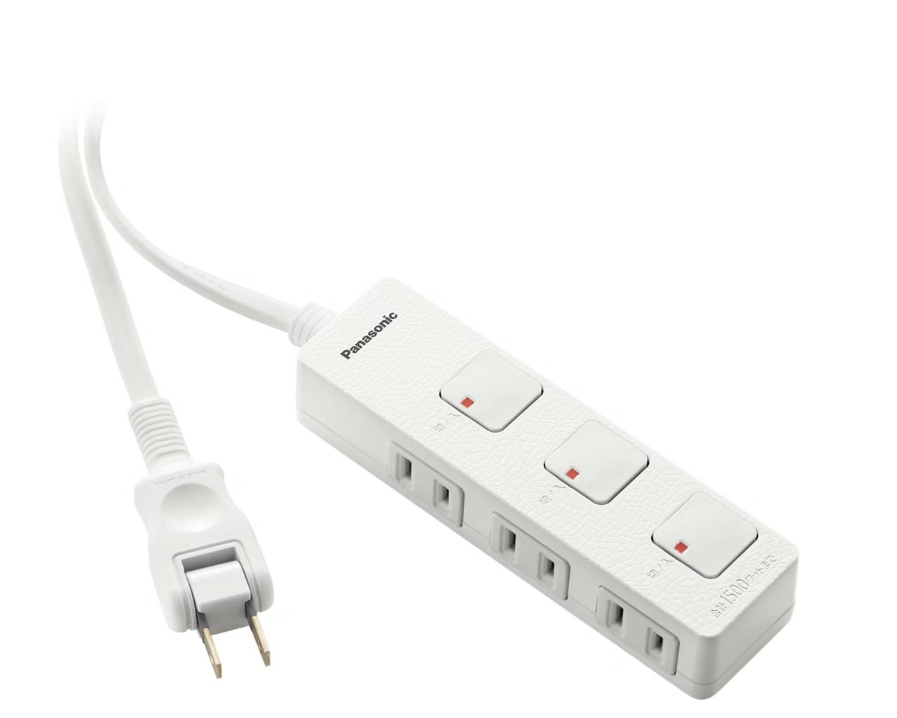 商品説明 ●上質な生活を提案 ●本物の質感そのままに再現 ●スイッチにかかる電力は0 ●ランプレススイッチ ●邪魔にならない、コンパクトでフラットな形状 【仕様】 ●コンセント数：3個口 ●コード長さ(m)：2 ●定格電圧：AC125V・1...