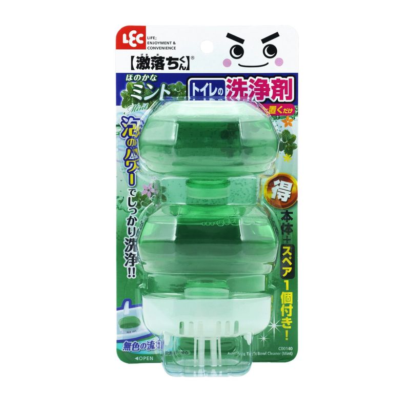 商品説明 ●手洗い付きタンクの上に置くだけで、流すたびにほのかな香りが漂い、便器内を洗浄します ●本体に更にスペア1個付きなのでお買得です ●流水は無色です。 ●1個につき、4人家族のトイレ使用頻度で効果は3〜4週間となります。 ※パッケー...