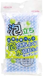 商品説明 ●泡立ちと水切れにすぐれたスポンジです。 ●ナイロン不織布がキズをつけずに汚れを落とします。 ※パッケージデザイン等が予告なく変更される場合もあります。 ※商品廃番・メーカー欠品など諸事情によりお届けできない場合がございます。 販...