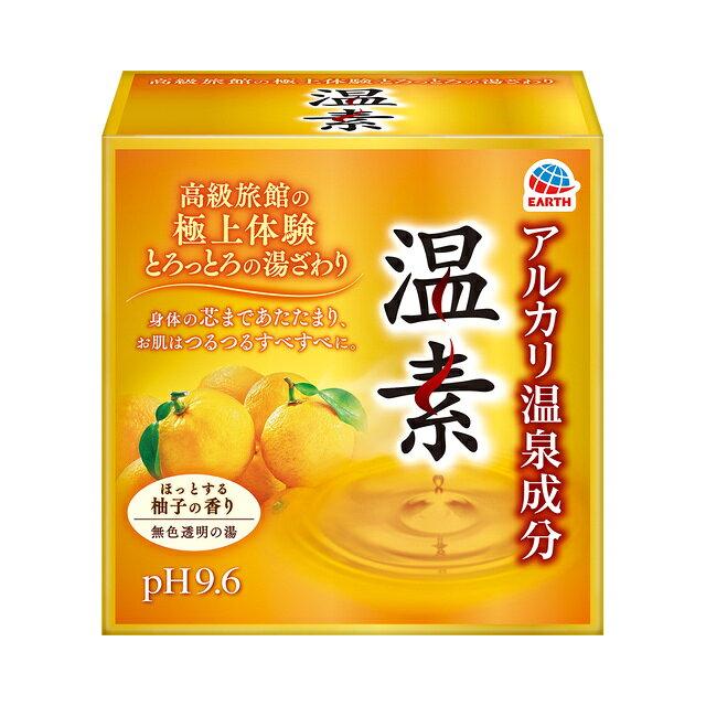 製品の特徴 ●高級旅館の極上体験　とろっとろの湯ざわり 身体の芯まであたたまり、お肌はつるつるすべすべに。 ●【アルカリ湯質とは】 古くから「美人の湯」として知られる湯質です。 アルカリ性のお湯が、お肌にヌルヌル感を与えます。 「温素」はこ...
