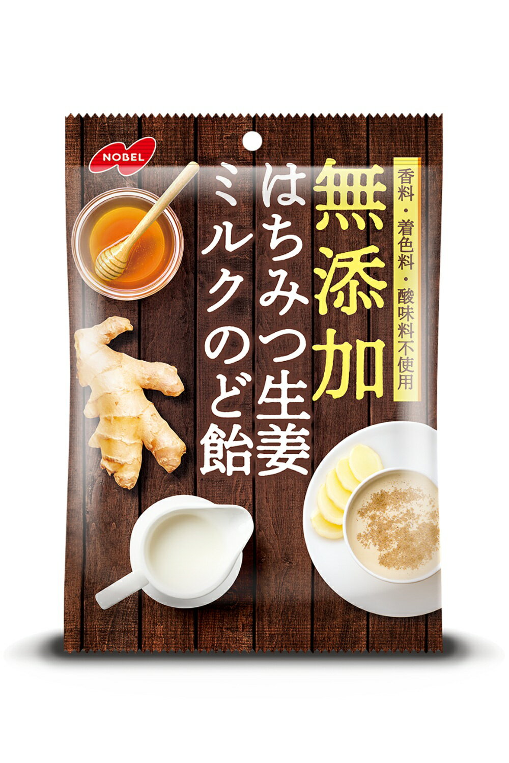 製品の特徴 ●のどに良いとされる、はちみつ・生姜をミルクでまろやかに仕上げた、香料・着色料・酸味料不使用の無添加のど飴です。 ※パッケージデザイン等が予告なく変更される場合もあります。 ※商品廃番・メーカー欠品など諸事情によりお届けできない...
