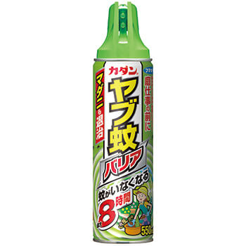 製品の特徴 ●作業前に、茂みや地面にスプレー！ 虫を寄せつけたくない場所にスプレーするだけで、蚊よけ空間をつくります。 パワフルなジェット噴射なので、茂みの奥などにもしっかり薬剤が届きます。 ●効果が8時間持続！ 草木などに付着した薬剤が再...