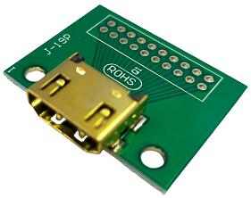 HDMI変換基板　HDMI　基板側　変換基板　金メッキ　1個入　＜kit-192＞HDMI変換基板　HDMI　基板側　変換基板　金メッキ　1個入　＜kit-192＞
