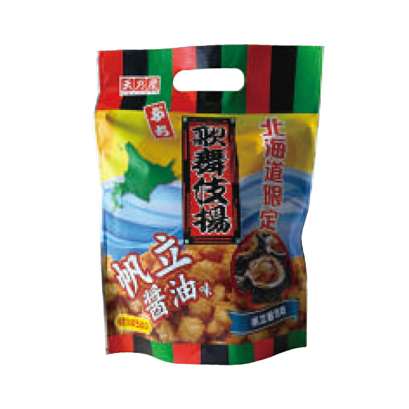 品　名 米菓 内容量 85g（17g×5） 原材料 うるち米(国産、米国産)、植物油、砂糖、しょうゆ(小麦・大豆を含む)、帆立しょうゆシーズニング{砂糖、帆立エキス、粉末しょうゆ(小麦・大豆を含む)、酵母エキス調味料、酵母エキス}、果糖ぶど...