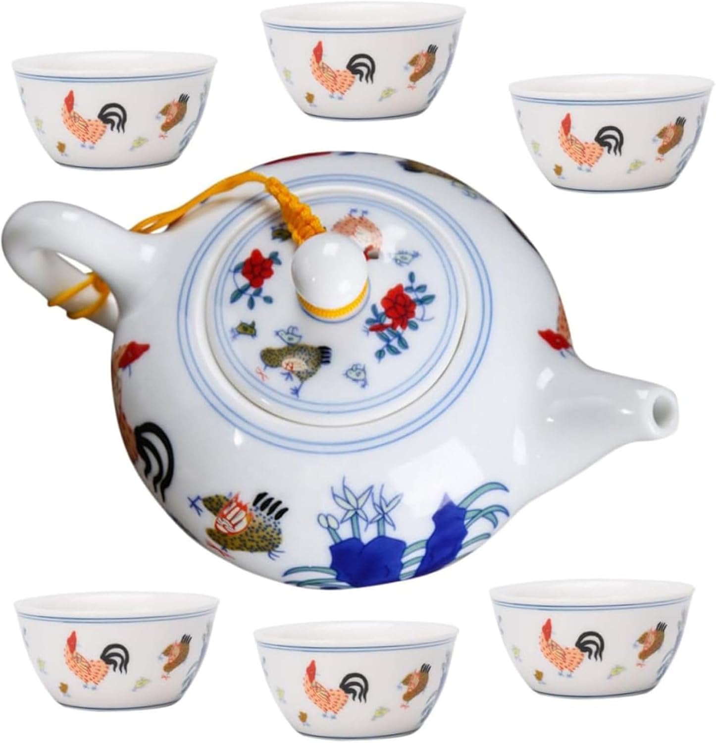 　　　 -------商品詳細------- 熱伝導性が優れているセラミック素材で作られたティーケトル。熱湯を素早く沸騰させる便利なアイテムです。 セラミック製のティーカップ付きティーケトル。耐摩耗性と強度があり、長期間使用可能です。 レト...