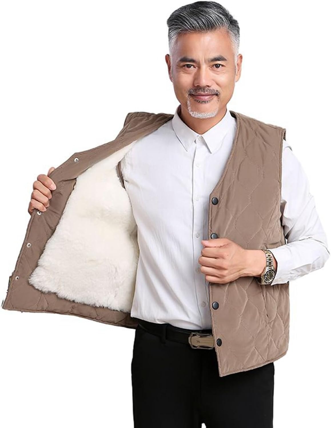 　　　 -------商品詳細------- 【保温性】快適な着心地とこだわりの素材で、耐摩擦性、防風性、防寒性、保温性、柔軟性もあります。着脱しやすくて、普段のコーデに合わせやすいです。 【裏起毛】冬のトラベルフィッシングベストは、軽量の...