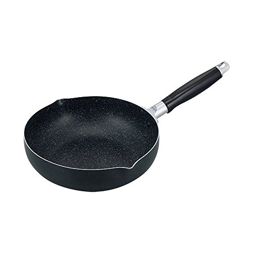 単品ブラック/ディープパン24cm/RA-9649・Size:ディープパン24cmStyle:単品・パッケージ個数:1・商品サイズ:約 幅41×奥行26.4×高さ12cm、重量:約510g・鍋の高さ:7cm・本体:アルミニウム合金、内面:ふ...