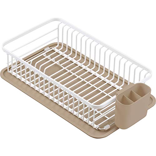 ショコラ/-/MG-0398・Color:ショコラPatternName:水切りバスケット・パッケージ個数:1・サイズ:約37×21.5×10cm(55cmまで伸縮可)・バスケット:材質/ステンレス鋼(粉体塗装)、生産国/中国・トレー・ポケ...