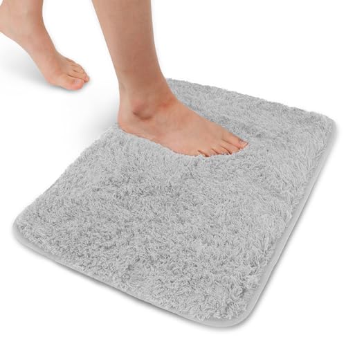 バスマットAsk Doctors 35x50cm ライトグレー/35 x 50 cm (長方形)/4621721・Color:Ask Doctors 35x50cm ライトグレー・パッケージ個数:1・【92%の医師が認めたプラチナ抗菌】10...