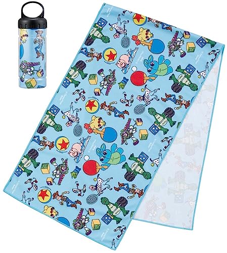 Uv カットトイ・ストーリー/タオル=縦30×横100cm/TOC1-A・Color:トイ・ストーリー・パッケージ個数:1・サイズ:タオル=縦30×横100cm ケース=直径6.7×高さ20.4cm・素材・材質:タオル=ナイロン55％・ポリ...