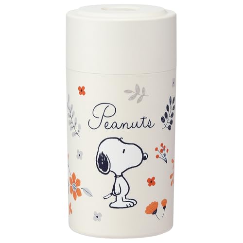 スヌーピー/800ml/POS8-A・Size:800ml・パッケージ個数:1・サイズ:直径9cm×高さ18.1cm・素材・材質:本体:フタ:AS樹脂:プッシュボタン=AS樹脂 バルブ=シリコーンゴム・耐熱温度:フタ・本体・プッシュボタン=...