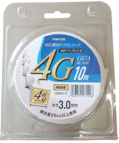 3.0mm×10m-/-/N30GN-10・Style:3.0mm×10m・【本体仕様】本体サイズ:幅7.5×奥行2.5×高さ25cm/本体重量:80g/太さ:3.0mm/長さ:10?・【特徴】切れ味抜群な草刈用ナイロンコードです。材料から...